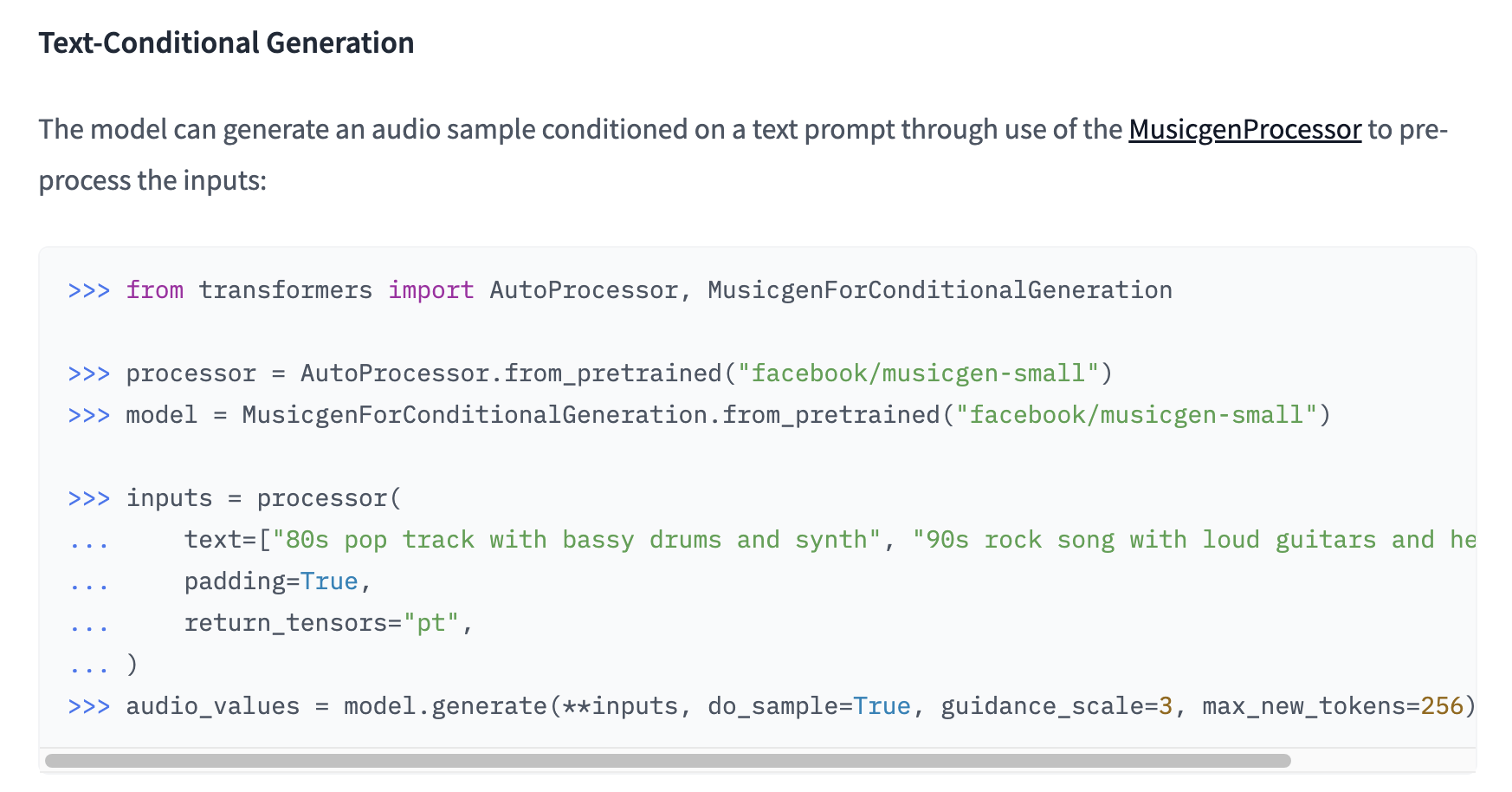 [Python] Hugging Face MusicGen 음악 생성 API 사용법 🎵