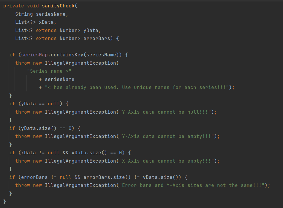 XChart 테스트 작성 #3 (yDataIsEmpty)
