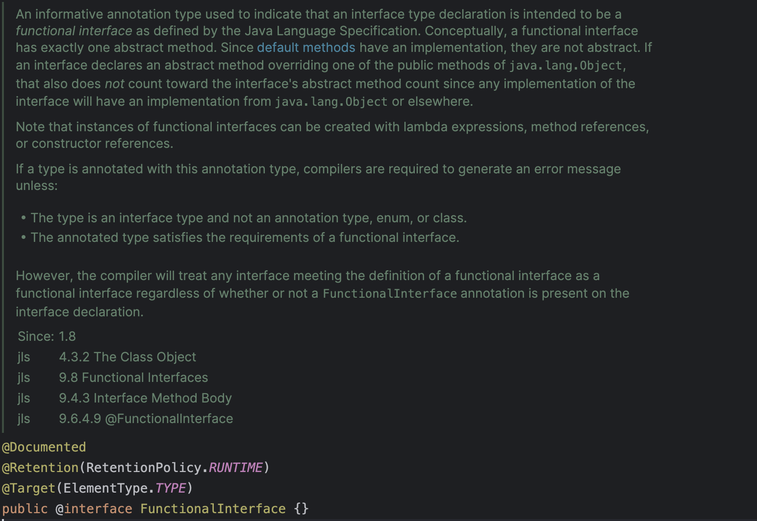 @FunctionalInterface