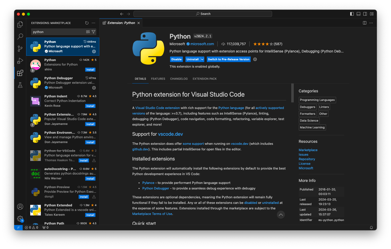 VScode에서 jupyter notebook 사용해서 .ipynb 확장자 파일 실행하기
