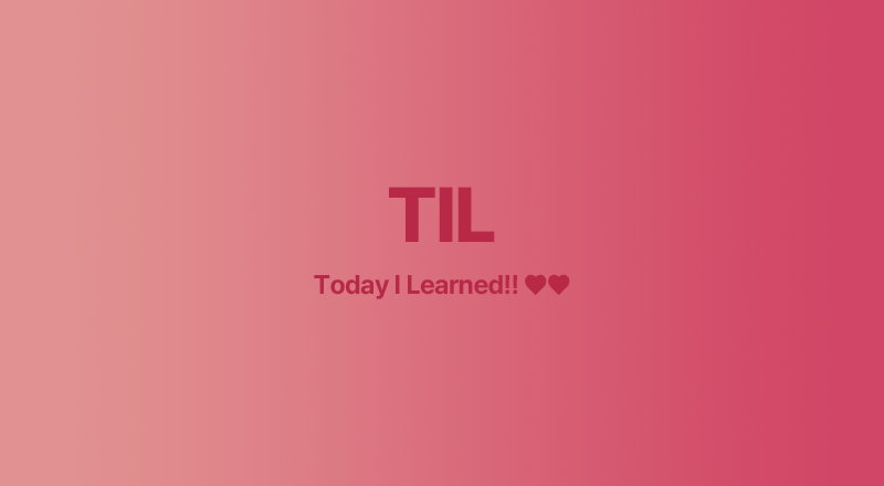 [TIL] [Java] 2022-05-05