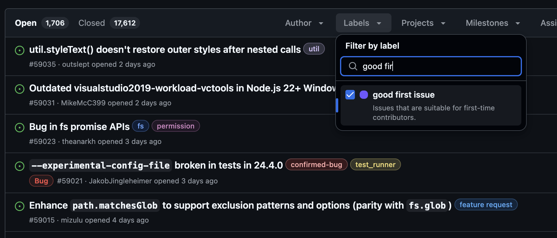 [Node.js 기여] PR 올리기 (OSSCA)