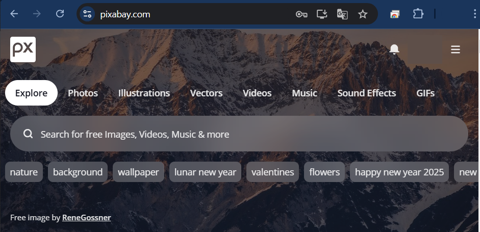 [Pixabay] API 키 받기