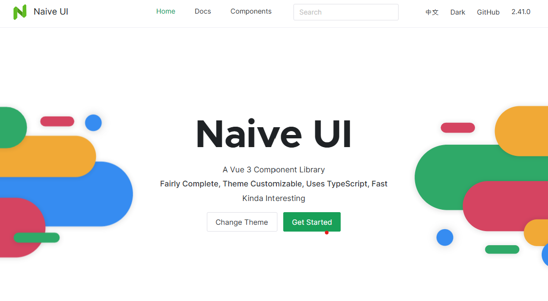 Naive UI 사용하기