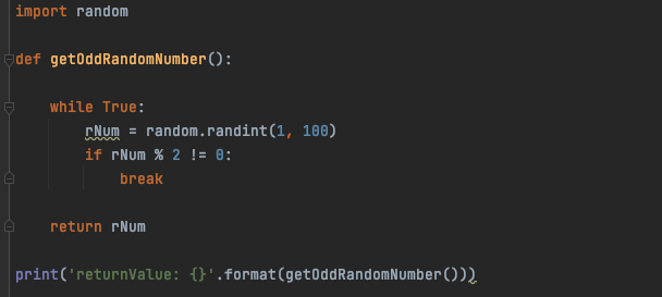 파이썬 중급 - 데이터 반환 (return)