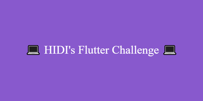 HIDI Flutter Challenge (11) AspectRatio & ClipRRect Widget HIDI Flutter Challenge (11) AspectRatio & ClipRRect Widget