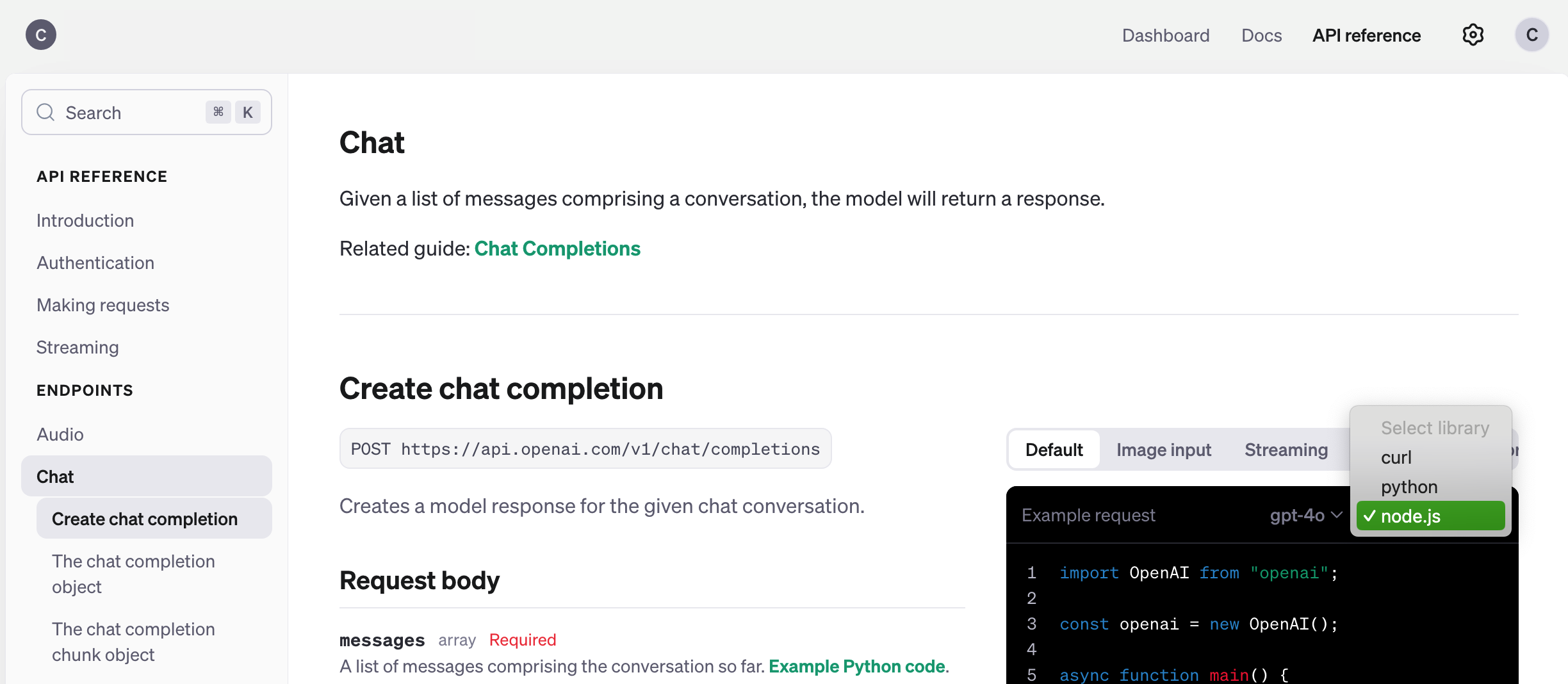 커스텀 AI 챗봇 개발을 위한 기초 지식 2 - OpenAI API 공식문서를 살펴보기 ( + ChatGPT 만들기 with React)