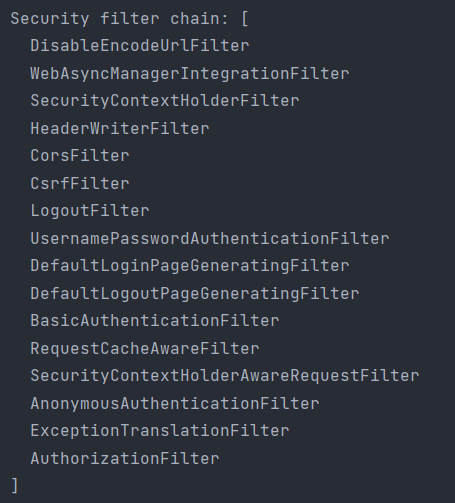 Spring security - 개요 (1)