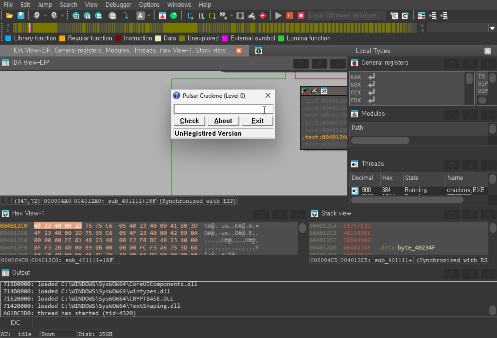 [Reversing] crackme #22