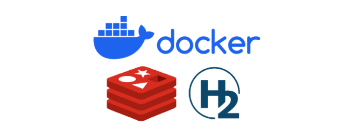 Docker Redis, H2 설치