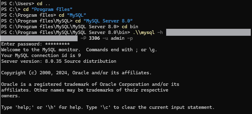 [SQL] 11. AWS RDS(접속&중지&시작)
