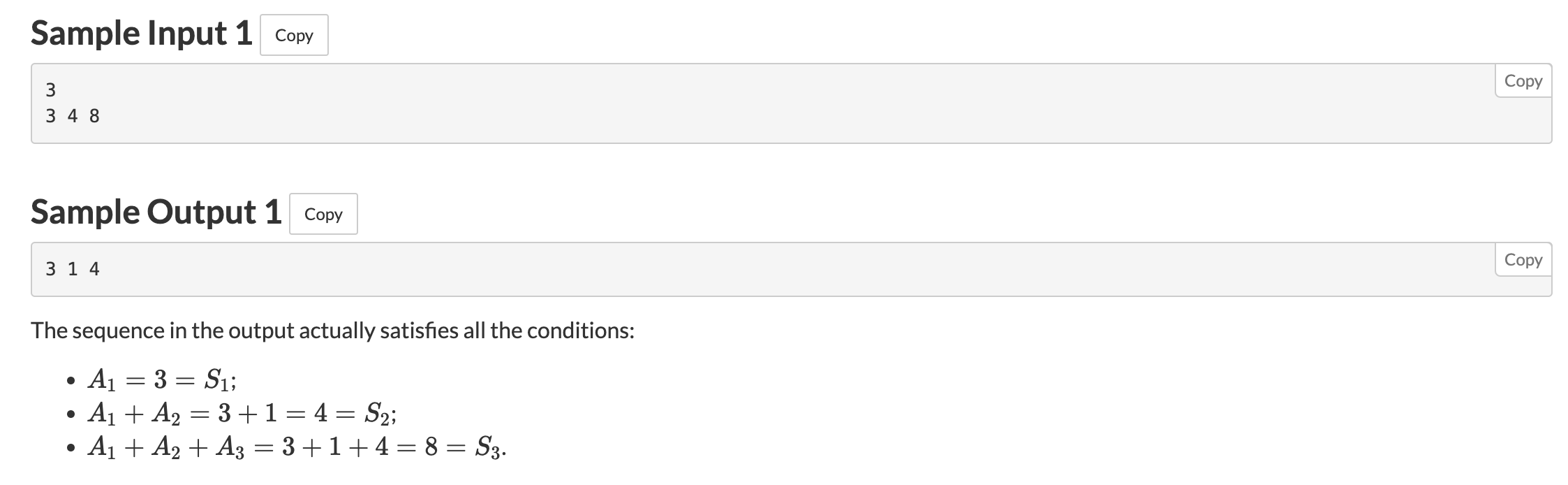 B - Inverse prefix sum