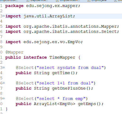 Spring - MyBatis 사용 순서 / @Mapper / @MapperScan / Java에서 MyBatis로 파라미터 전달
