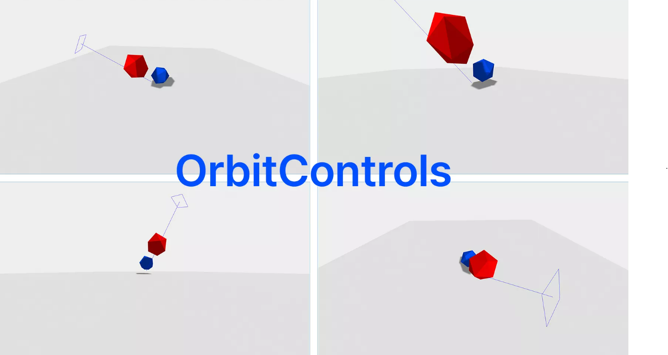 Three.js - 자유롭게 화면 조절하는 방법 OrbitControls