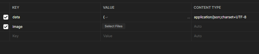 Multipart Form Data 전송시 Content Type Application Octet Stream Not Supported 에러
