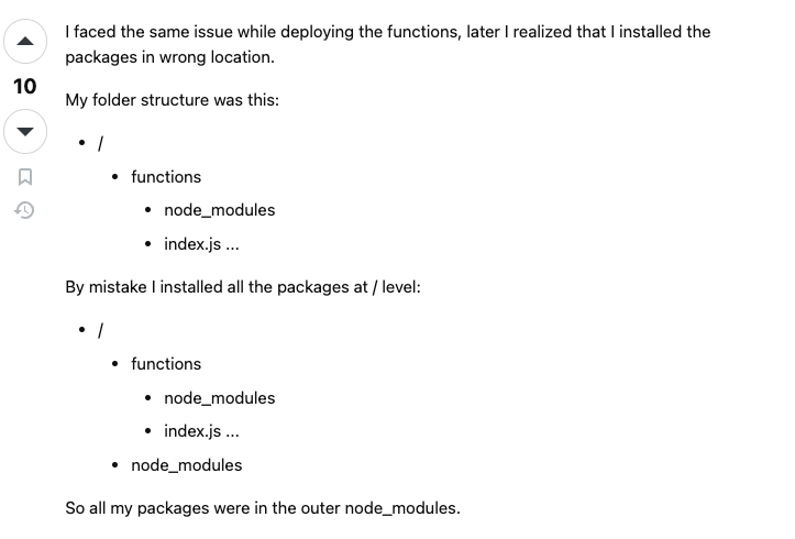 [Firebase ] "Provided module can't be loaded"
