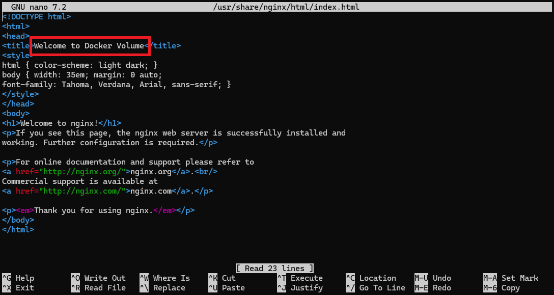 [5/29] TIL - Docker 명령어, Docker Volume, Docker 환경 클린업, docker-compose[1]