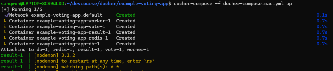 [5/30] TIL - docker-compose[2], yml 파일, 실습