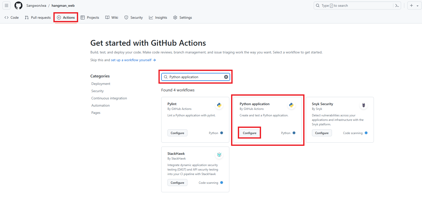 [5/28] TIL - Docker 실습, CI/CD, Github Actions