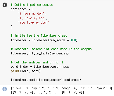 [Coursera] C3W1 Neural Language Processing in TensorFlow - Sentiment in text