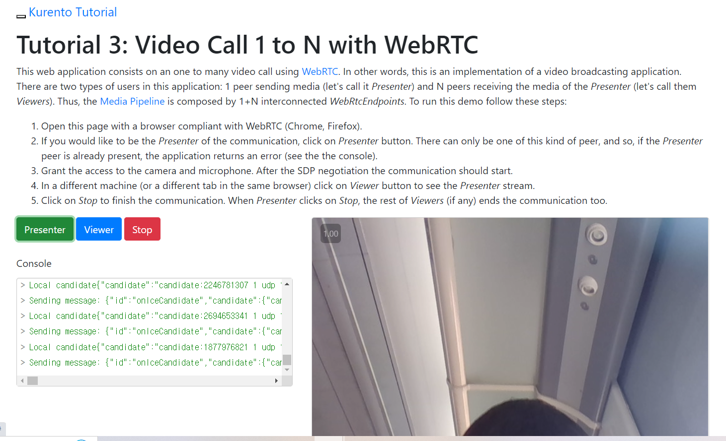 KURENTO 적용시 발생한 문제