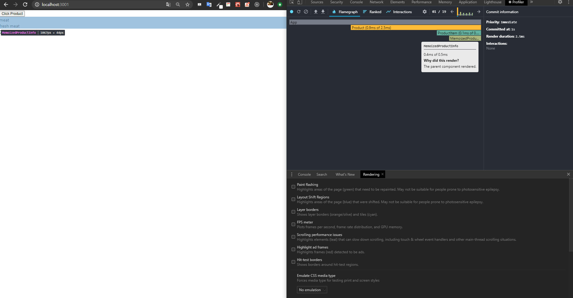 React.memo 적용기와 Profiler를 사용한 성능 변화를 확인해 보자