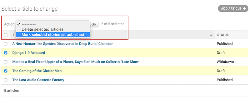 Django Admin-1 : 프로젝트 시작하기(앱생성과 모델 연결)