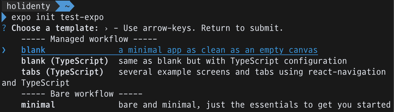 React Native React Native 프로젝트 시작하기