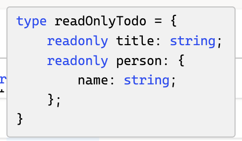 const, as const, readonly 알아보기