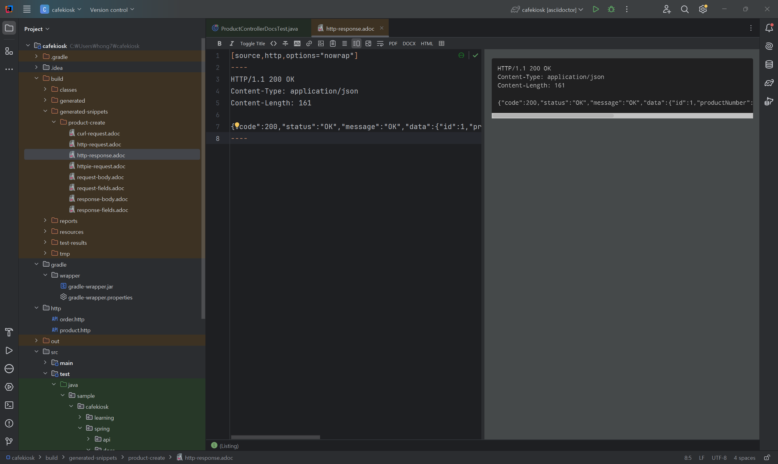 Spring REST Docs 사용기