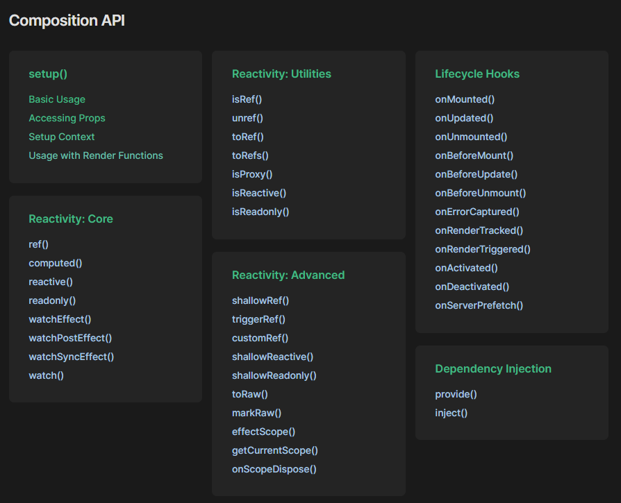 VUE2 문법과 VUE3 문법