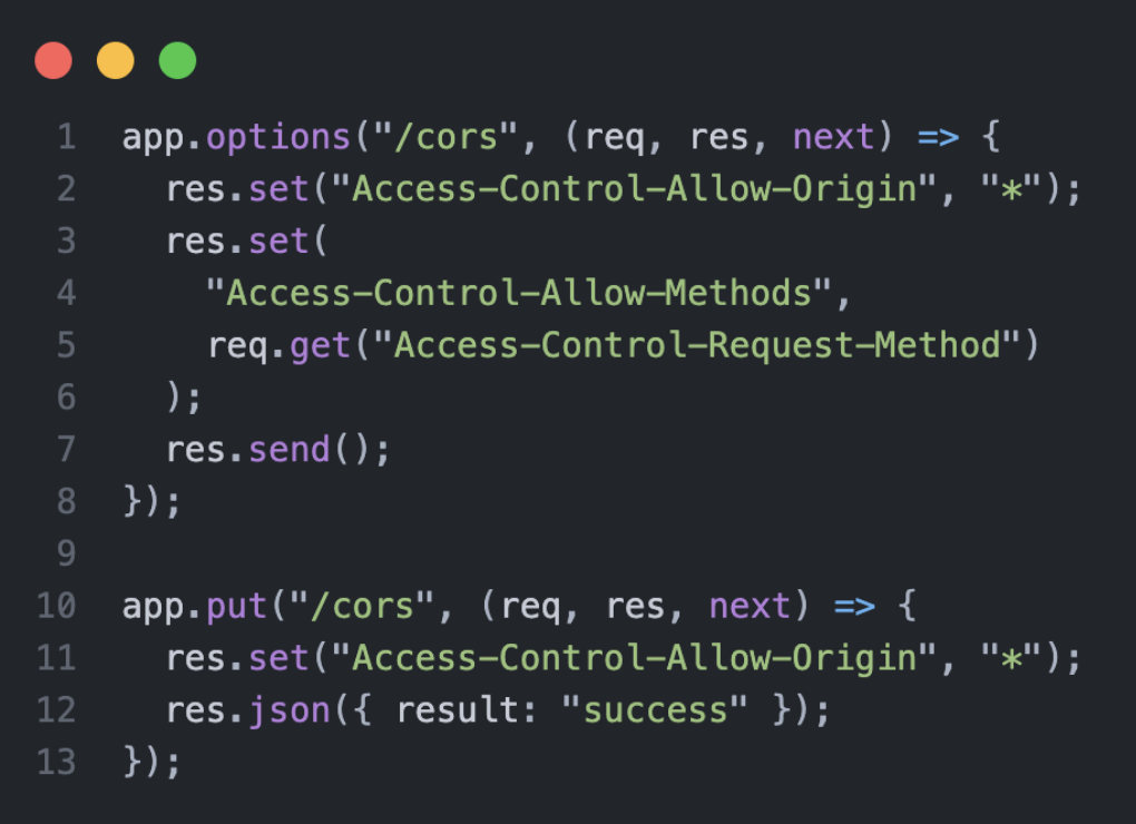 CORS(Cross-Origin-Resource Sharing) 란?