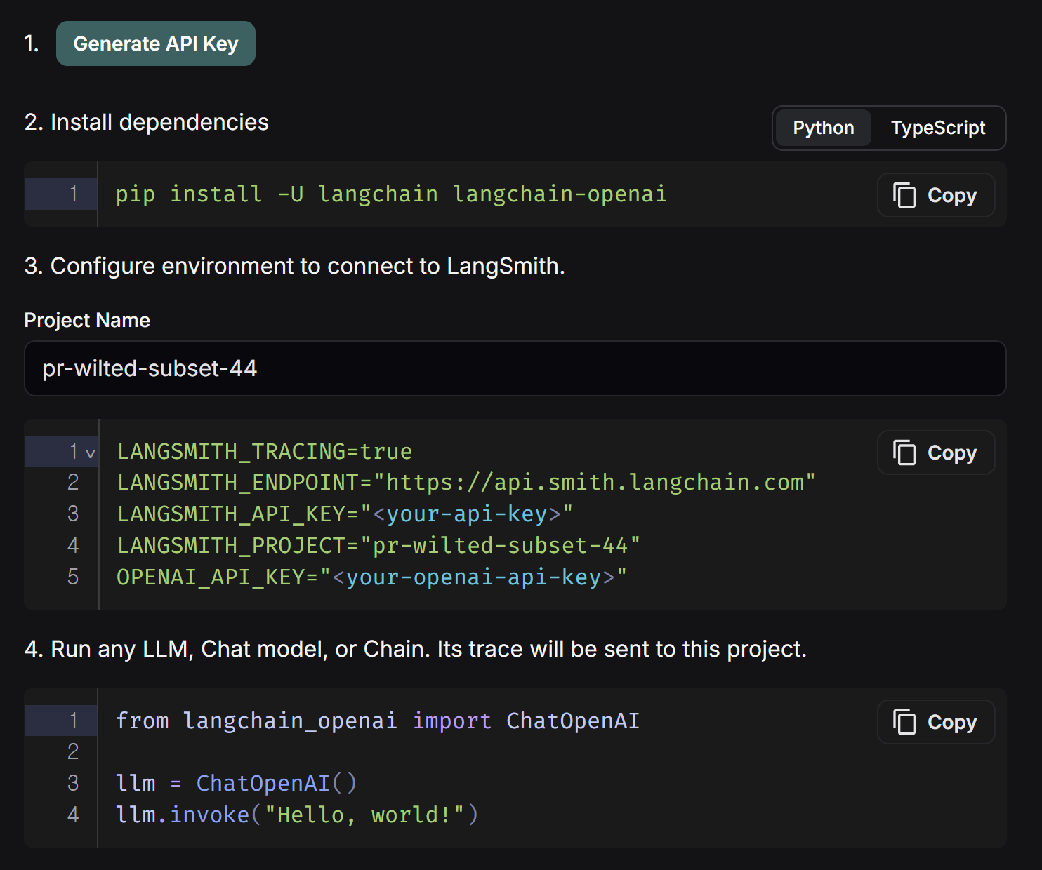 [LangSmith] LangSmith