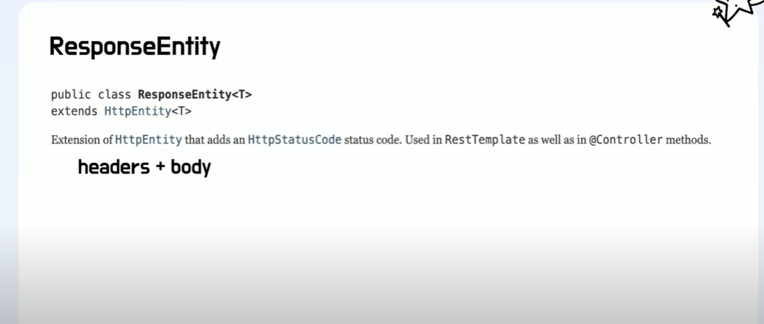 ResponseBody vs ResponseEntity