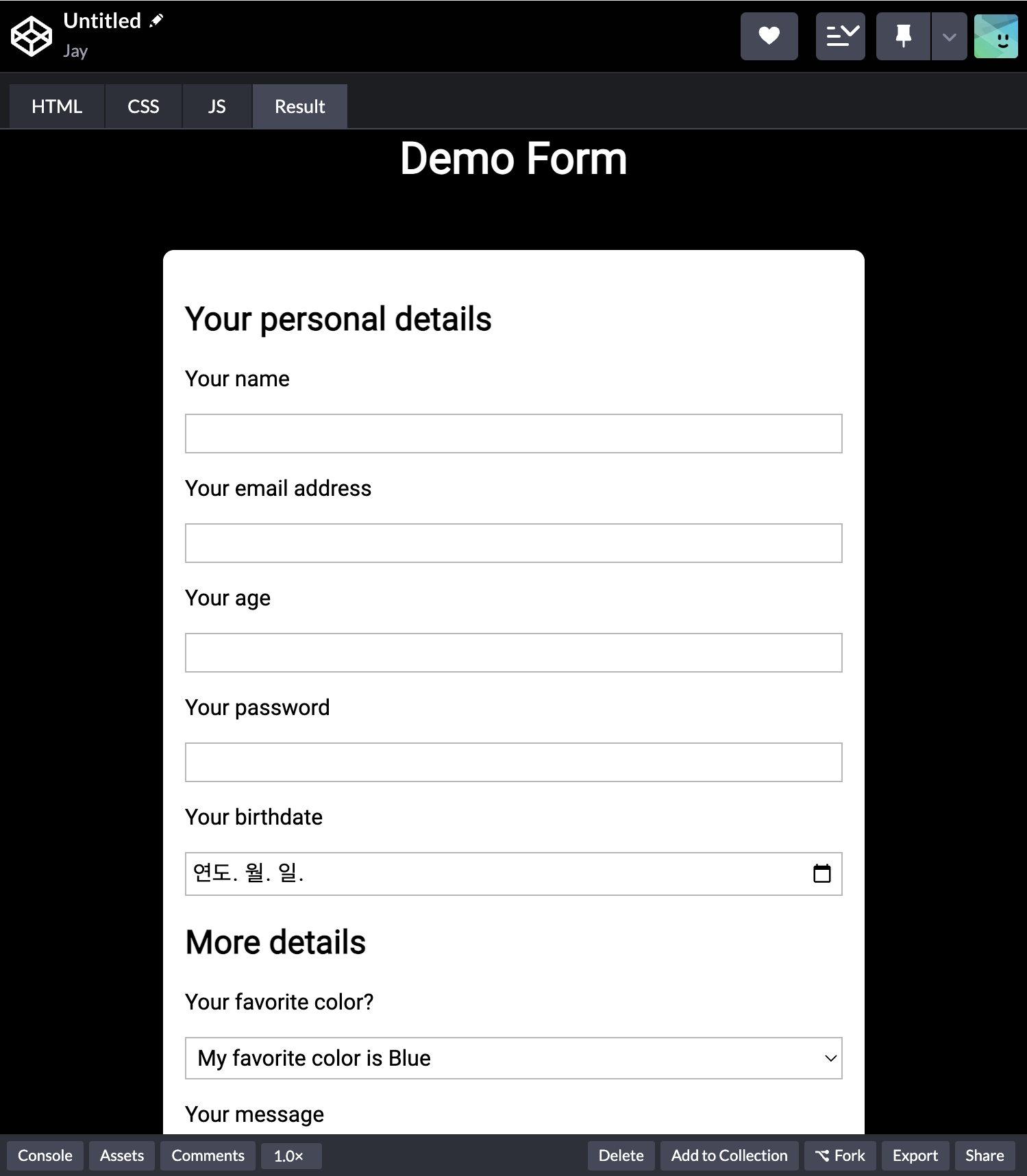 [TIL] 유데미 취업부트캠프 7일차 TIL (20231221) - CSS 변수와 웹 사이트 양식