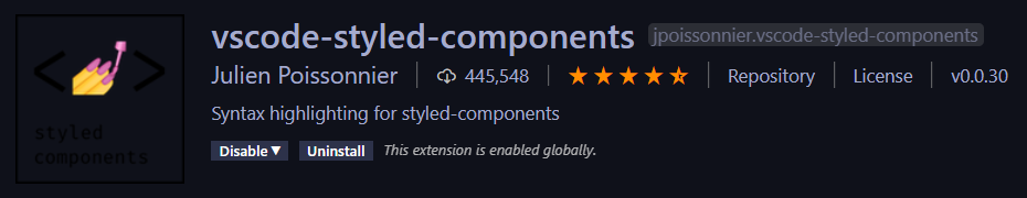 [React]VS CODE Settings