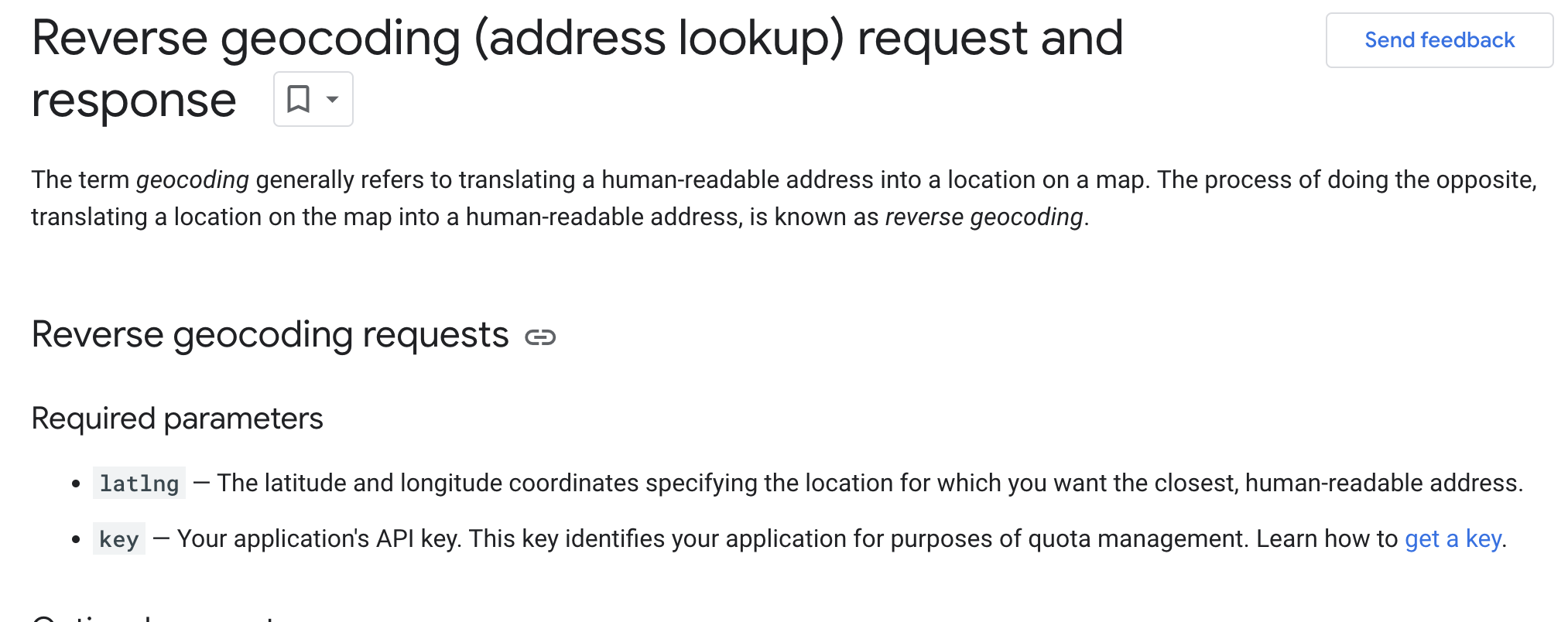 역지오코딩(Reverse geocoding) - feat. google API...