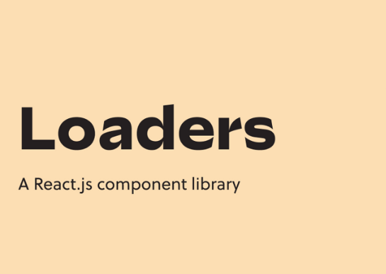 React에서 무료로 사용할 수 있는 스피너 라이브러리 Loaders