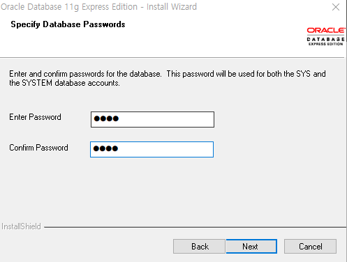 비전공자들을 위한 Oracle 11g Release 2 Express Edition 설치