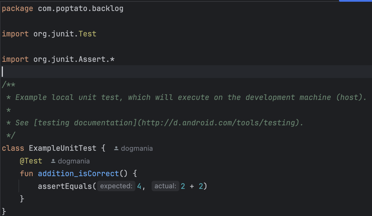 안드로이드 Unit Test 코드 작성 (JUnit)