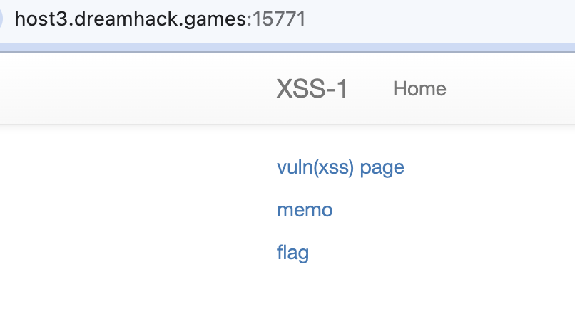 Dreamhack: xss-1