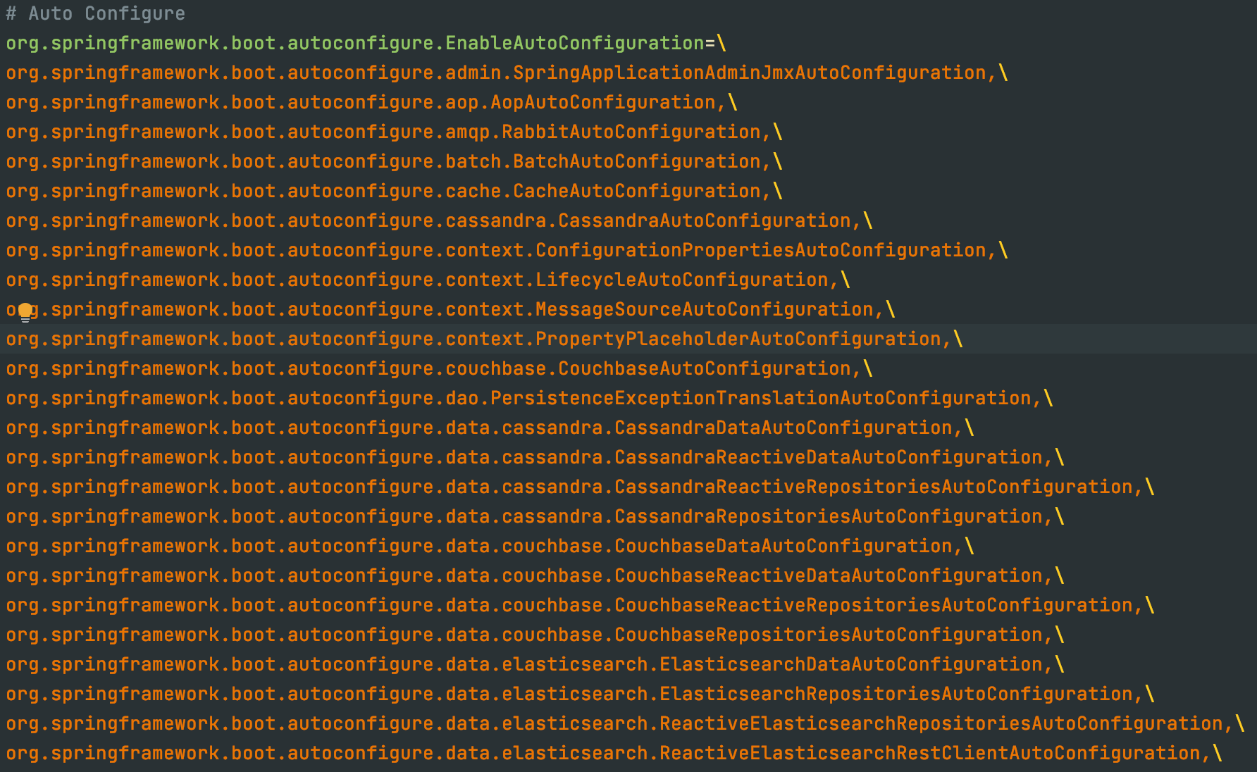 스프링 부트의 자동설정(AutoConfiguration)