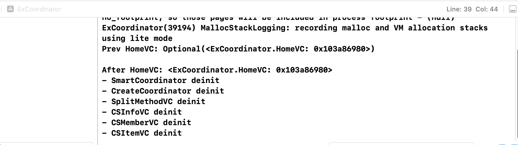 NavigationController의 연속 화면전환 제어