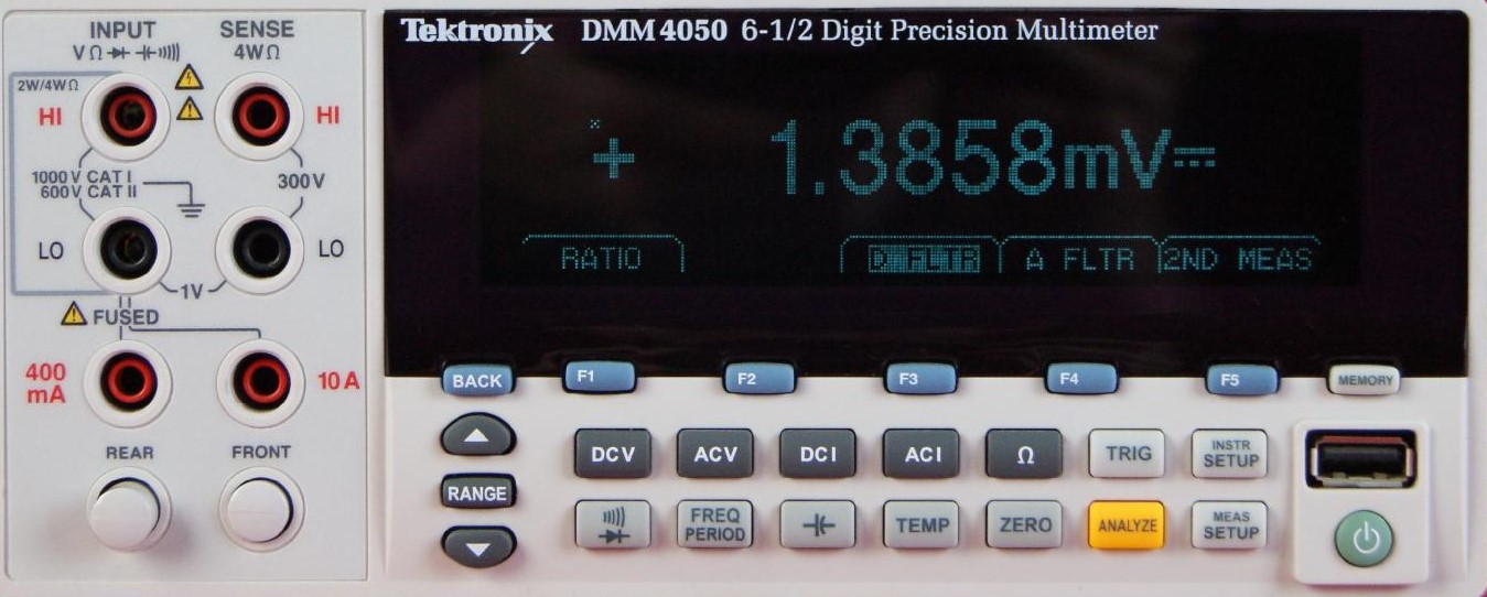 멀티미터, DMM 장비 사용법