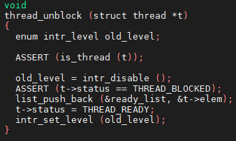 [Pintos] proj3 threads