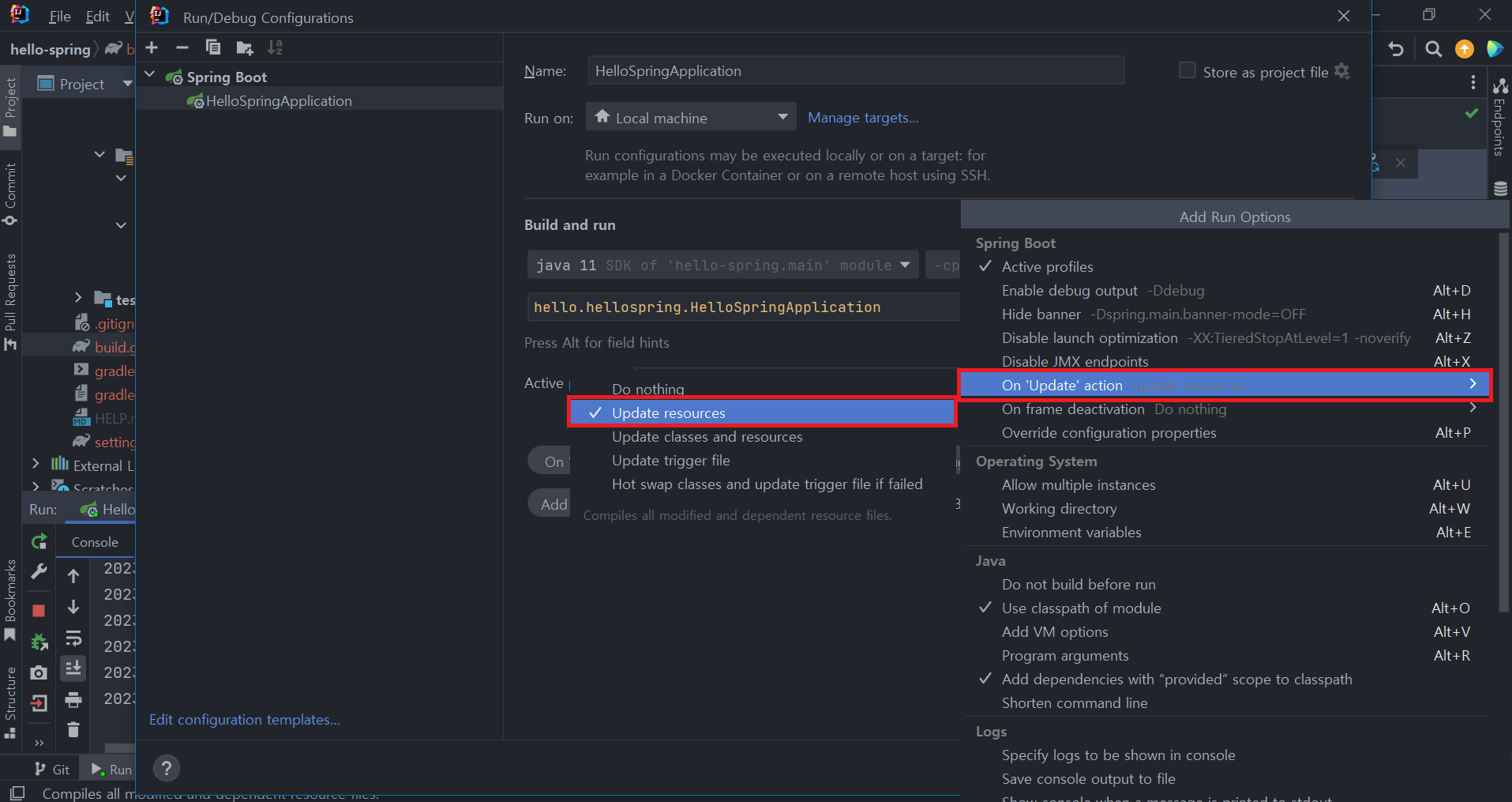 spring-boot-devtools 사용하기