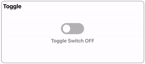 Toggle Switch(React)