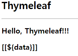 Spring Boot.01_Thymeleaf