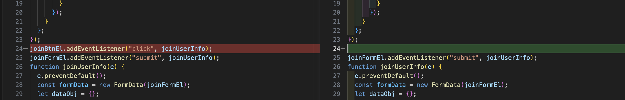 패스트캠퍼스x야놀자 프론트엔드 개발 부트캠프javascript 리팩토링🪄