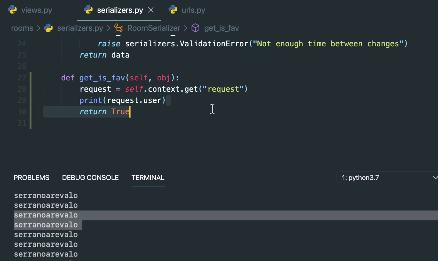 [drf]airbnb-api -18 SerializerMethodField